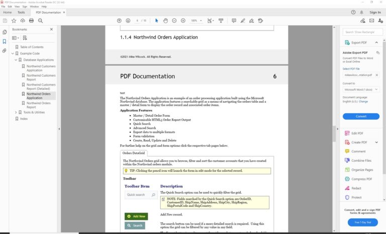 Mike Wilcock - Example Code - IT Professional based in the High Peak, UK.